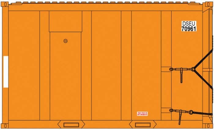 Atlas Trnm - Municipal Solid Waste (MSW) Container 4-Pack - Assembled ...