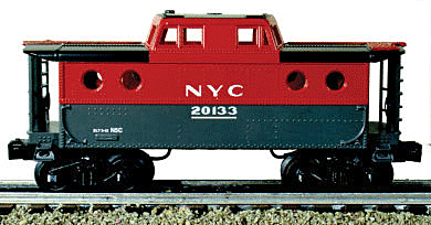 Bachmann - N5C Porthole Caboose - 3-Rail - Ready to Run - Williams(TM ...