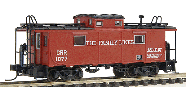 Atlas - NE-6 Caboose - Assembled; New Haven Style w/Side Windows Closer ...