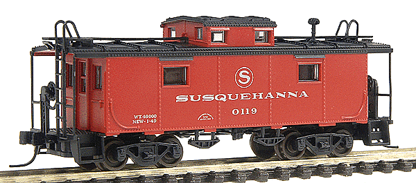 Atlas - NE-6 Caboose - Assembled; New Haven Style w/Side Windows Closer ...