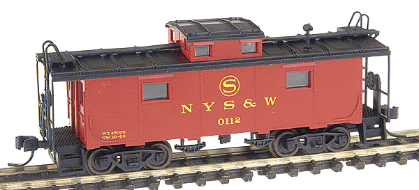 Atlas - NE-6 Caboose - Assembled; New Haven Style w/Side Windows Closer ...