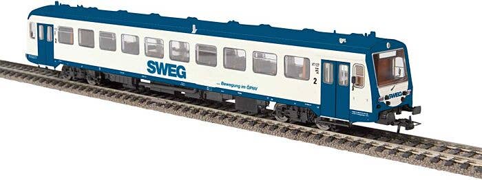 Brekina - NE 81 Triebwagen Railcar - Marklin 3-Rail AC - SWEG (white ...