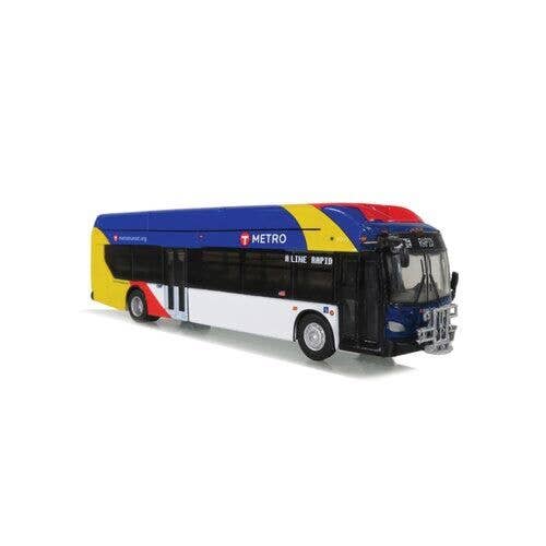 Iconic Replicas - New Flyer Xcelsior XN40 Bus - Assembled - Minneapolis ...