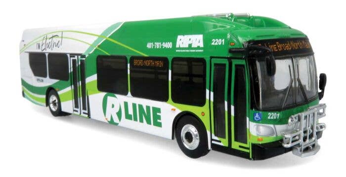 Iconic Replicas - New Flyer Xcelsior XN40 Bus - Assembled - RIPTA - 808 ...