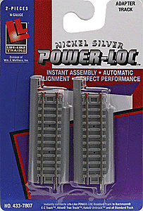 Life-Like - Nickel Silver Track - Power-Loc(TM) - Power Link Adapter ...