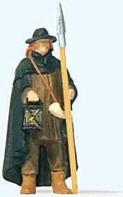 Preiser - Night Watchman - Individual Figure - 590-28214