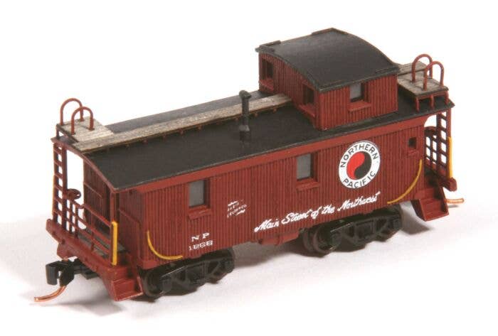 AMD - Northern Pacific 1200 Series Wood Cupola Caboose - Kit - Less ...