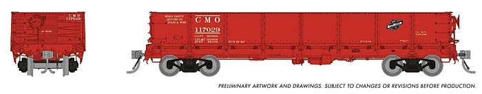 Rapido - NP 40' Drop-Bottom Gondola 6-Pack - Ready to Run - Chicago ...