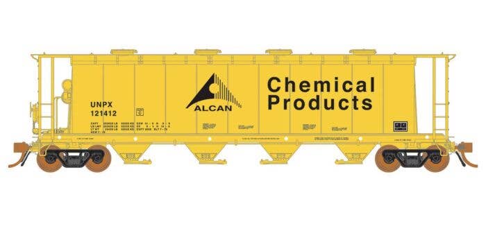 Rapido - NSC 3800 Cylindrical Covered Hopper - Ready to Run - Alcan ...