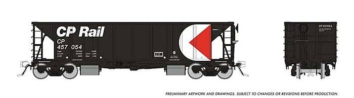 Rapido - NSC Ballast Hopper 6-Pack - Ready to Run - Canadian Pacific ...