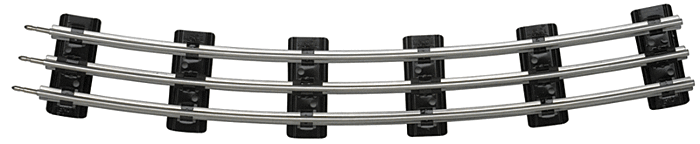 Lionel - O Gauge Track System - 3-Rail - O-72 Curved Track (16 Sections ...