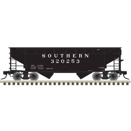 Atlas Trnm - Offset-Side 2-Bay Open Hopper - Ready to Run - Southern ...