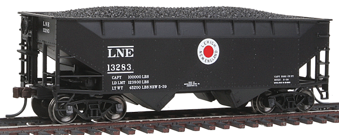 Atlas Trnm - Offset-Side 2-Bay Open Hopper w/Flat End - Ready to Run ...