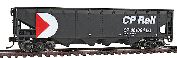 Walthers - Offset Quad Hopper - Ready To Run - Canadian Pacific #361094 ...