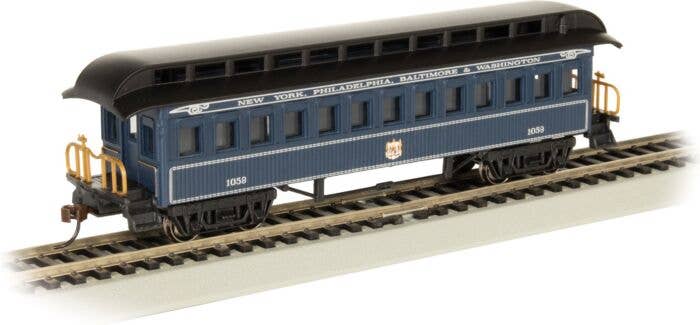 Bachmann - Old-Time Wood Coach with Round-End Clerestory Roof - Ready ...