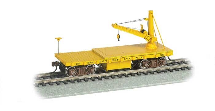 Bachmann - Old Time Derrick Car - Ready to Run - Pennsylvania Railroad ...