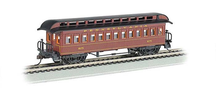 Bachmann - Old Time Wood Coach with Round-End Clerestory Roof - Ready ...