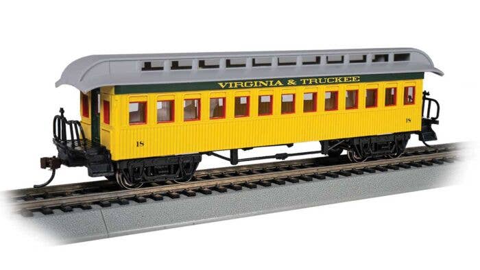 Bachmann - Old Time Wood Coach with Round-End Clerestory Roof - Ready ...
