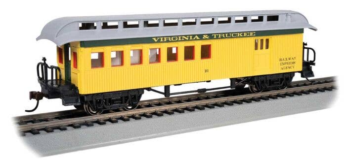 Bachmann - Old Time Wood Combine with Round-End Clerestory Roof - Ready ...
