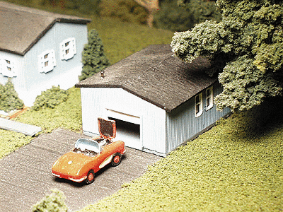 NuComp - One-Car Garage (Unpainted Kit) - 534-60202