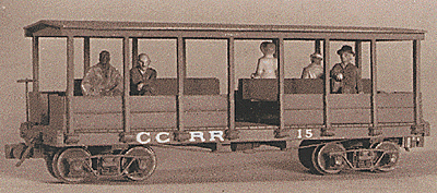 BTS - Open-Air Excursion Car HOn3 (Kit - Less Trucks & Couplers ...