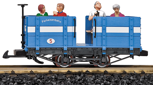 LGB - Open Observation Car - Amusement Park Railroad - 426-32440