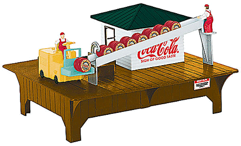 K-Line - Operating Barrel Loader - Coca-Cola - 401-1246