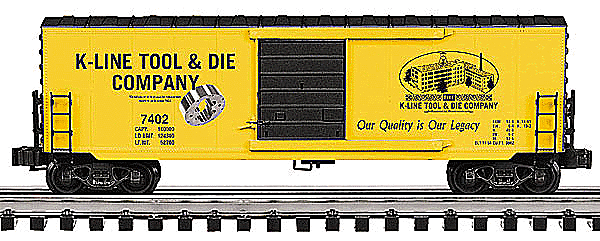 K-Line - Operating Boxcar - K-Line Tool & Die Company - 401-7027402