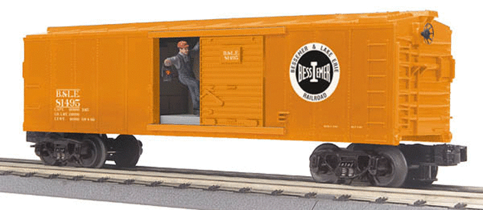 MTH - Operating Boxcar w/Signal Man - 3-Rail - Ready to Run - RailKing ...