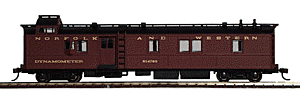Walthers - Operating Dynamometer Car Ready to Run - Norfolk & Western ...