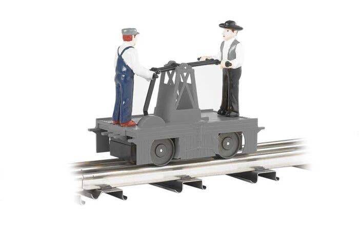 Bachmann - Operating Handcar - 3-Rail - Conventional - Williams(TM ...