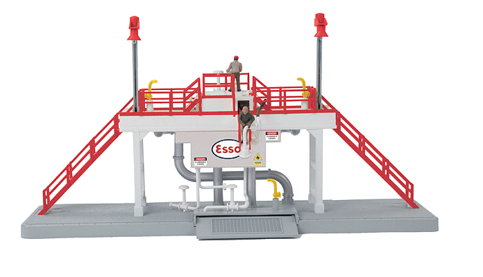 MTH - Operating Storage Tank Station/Loading Rack - Assembled - Esso 16 ...