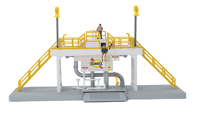 MTH - Operating Storage Tank Station/Loading Rack - Assembled - Sunoco ...