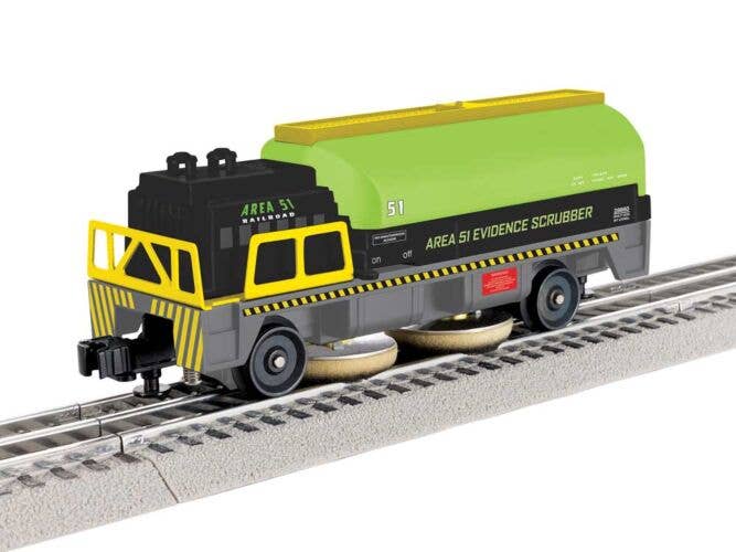 Lionel - Operating Track Cleaning Car - Ready to Run - 3-Rail - Area 51 ...