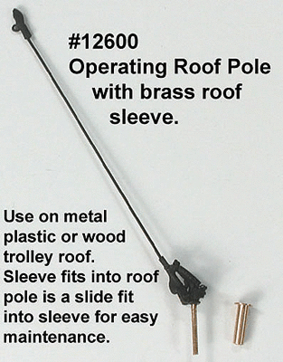 Bowser - Operating Trolley Pole - Form 11 Roof Pole w/Pivot Sleeve ...