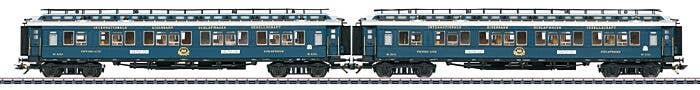 Marklin - Orient Express Sleeper 2-Pack - 3-Rail - Ready to Run - Wagons-Lits CIWL (Era II 1922 ...