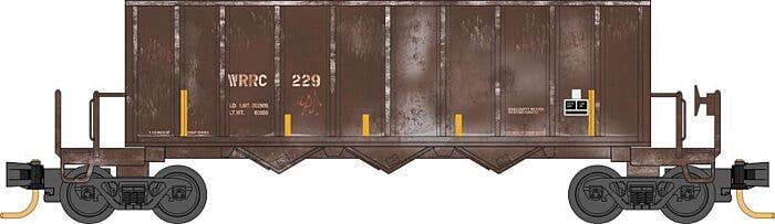 MicroTrain - Ortner 3-Bay Rapid Discharge Hopper 4-Car Runner Pack - Ready to Run - Western ...