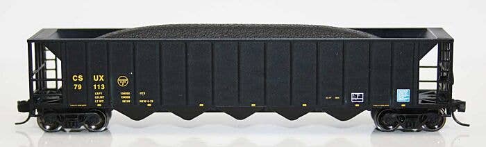 Fox Valley - Ortner 5-Bay Rapid Discharge Hopper with Coal Load - Ready ...