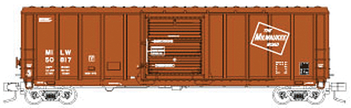Fox Valley - P-S 5344 Cu.ft. Single Door Boxcar - Ready to Run ...