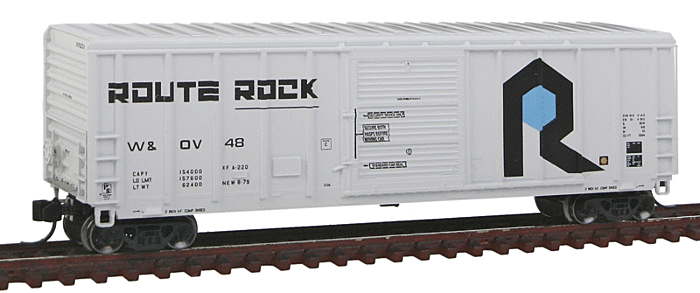 Fox Valley - P-S 5344 Cu.ft. Single Door Boxcar - Ready to Run - Rock ...