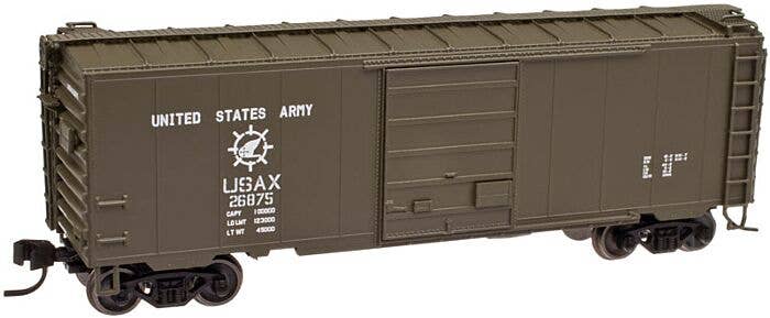 Atlas - P-S PS-1 40' Boxcar w/8' Door, 12 Stiffener Roof - Ready to Run ...