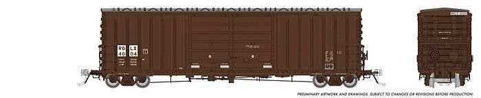 Rapido - Pacific Car & Foundry B-70-69 Boxcar - Ready to Run - Railroad ...