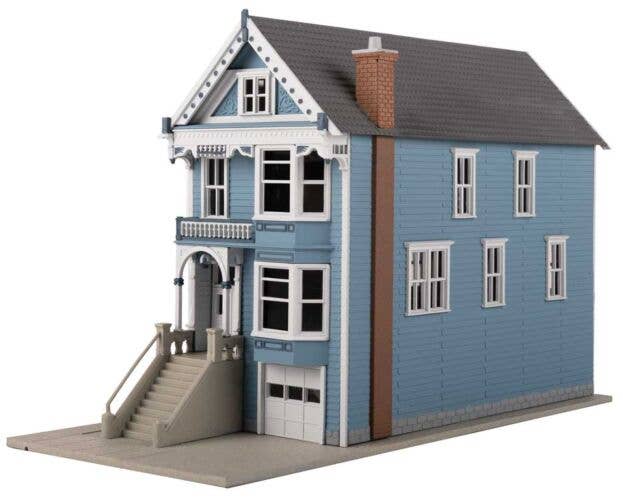 Walthers - Painted Lady House Victorian House - Kit - 3-9/16 x 7-11/16 ...