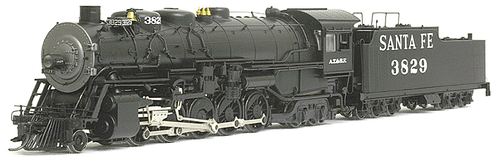BLI - Paragon(TM) Series Steam 2-10-4 w/Oil Tender; Powered w/Sound ...