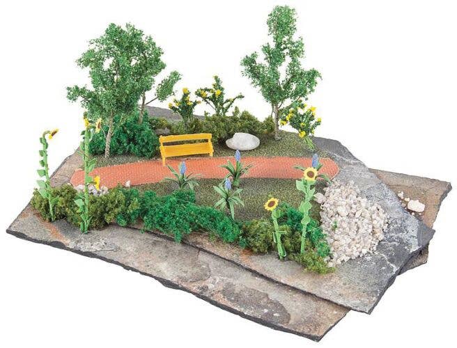 Faller - Park Scene Mini Diorama - Kit - 272-181111
