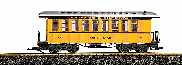 LGB - Passenger Car - Durango & Silverton #631 - 426-30803