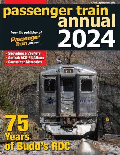White Rvr - Passenger Train Annual 2024 - Softcover - 15-PTA24
