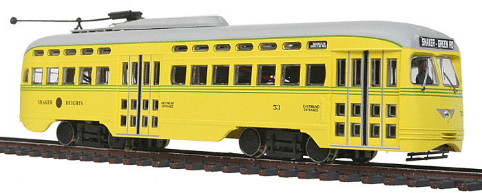 Bowser - PCC Streetcar - Standard DC - Executive Line - Shaker Heights ...