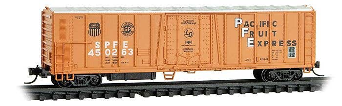MicroTrain - PC&F Class R-70-13 Steel Mechanical Reefer No Roofwalk ...
