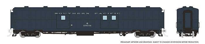 Rapido - PC&F Econo Baggage Car - Ready to Run - Southern Pacific #6776 ...